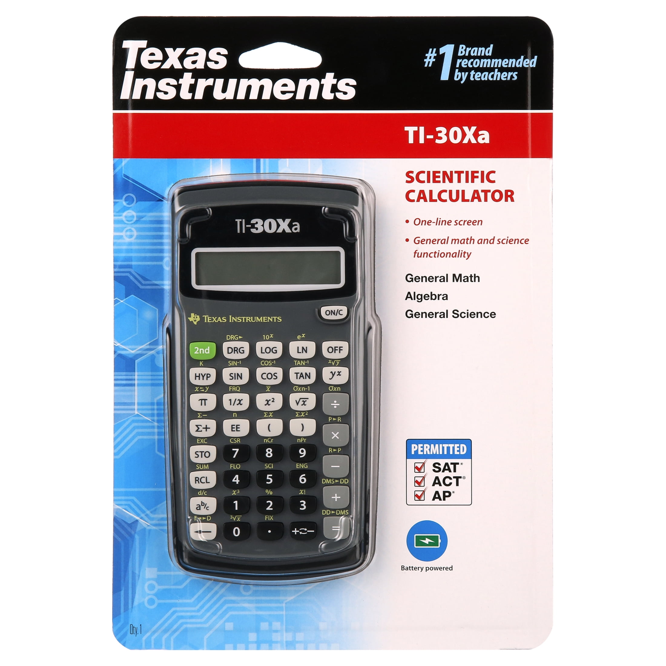 Texas Instruments TI-30XA 1-Line Student Scientific Nepal | Ubuy