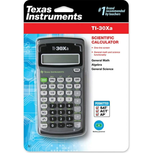 default Texas Instruments TI-30Xa Scientific Calculator - Walmart ...