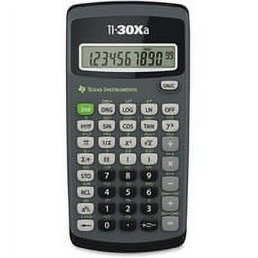 Texas Instruments TI-30Xa Scientific Calculator, Numeric Display ...