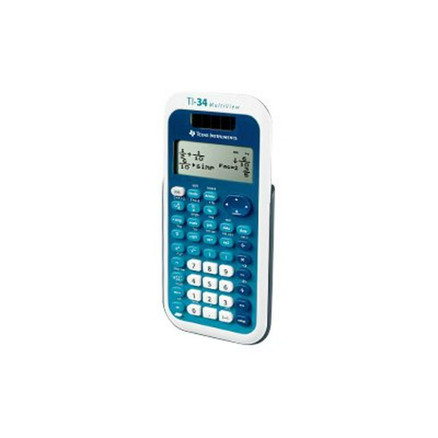 Texas Instruments TI-34 MultiView Scientific Calculator, 16-Digit LCD ...