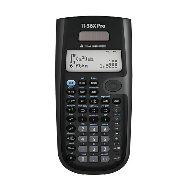Texas Instruments TI-36X Pro Four-line Scientific Calculator High ...