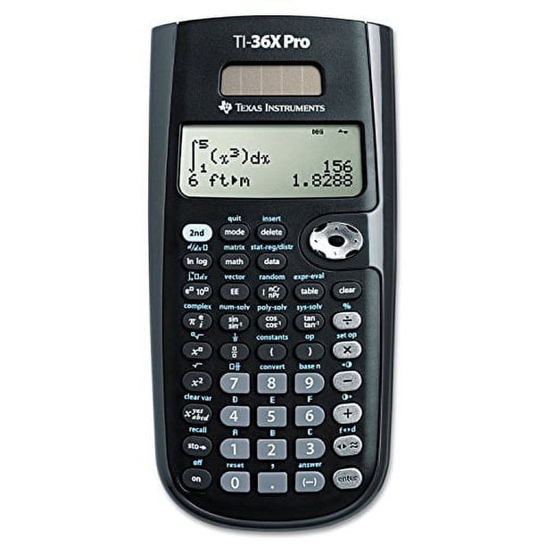 Texas Instruments TI-36X Pro Scientific Calculator, 16-Digit LCD ...