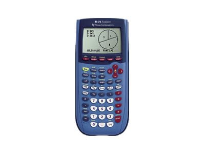 Texas Instruments TI-73 Explorer Graphing Calculator, Blue - Walmart.com