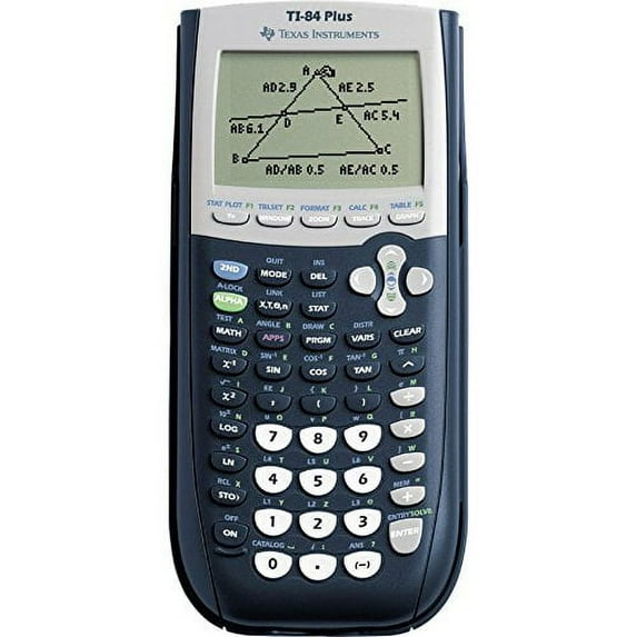 Texas Instruments TI-84 Plus, 10-Digit LCD Graphing Calculator with Preloaded Software - Walmart.com