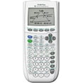 Texas Instruments TI-84 Plus White Graphing Calculator, ACT/SAT ...