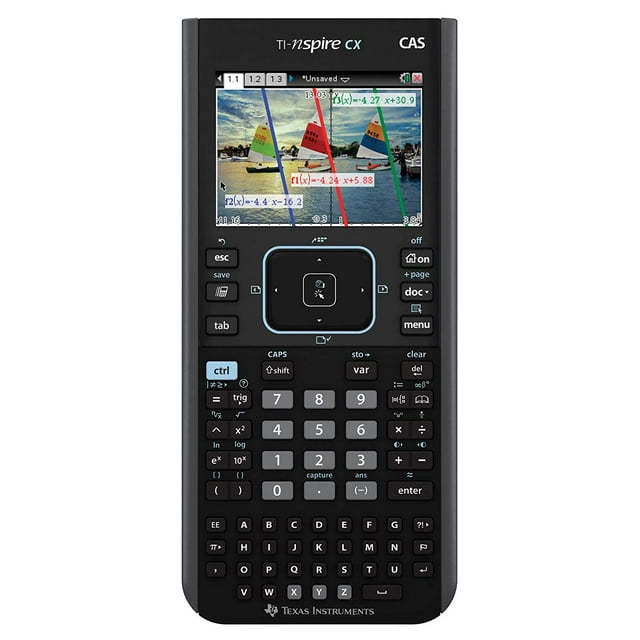 Texas Instruments TI-Nspire CX II CAS Color Graphing Calculator with ...