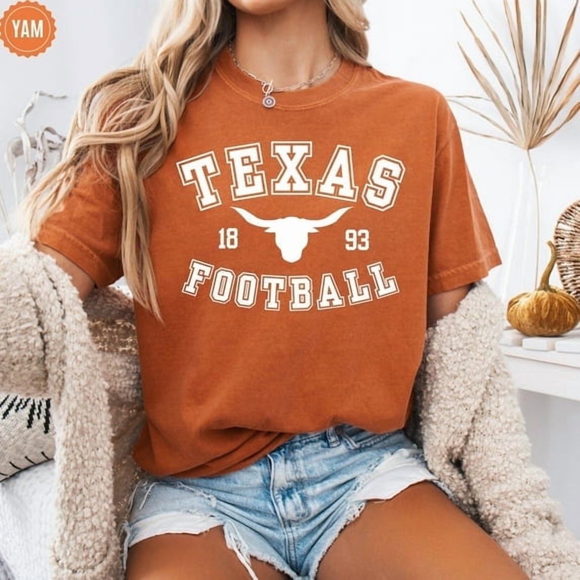 Texas! Longhorn Inspired Shirt, Vintage Football Tee, Retro Texas ...