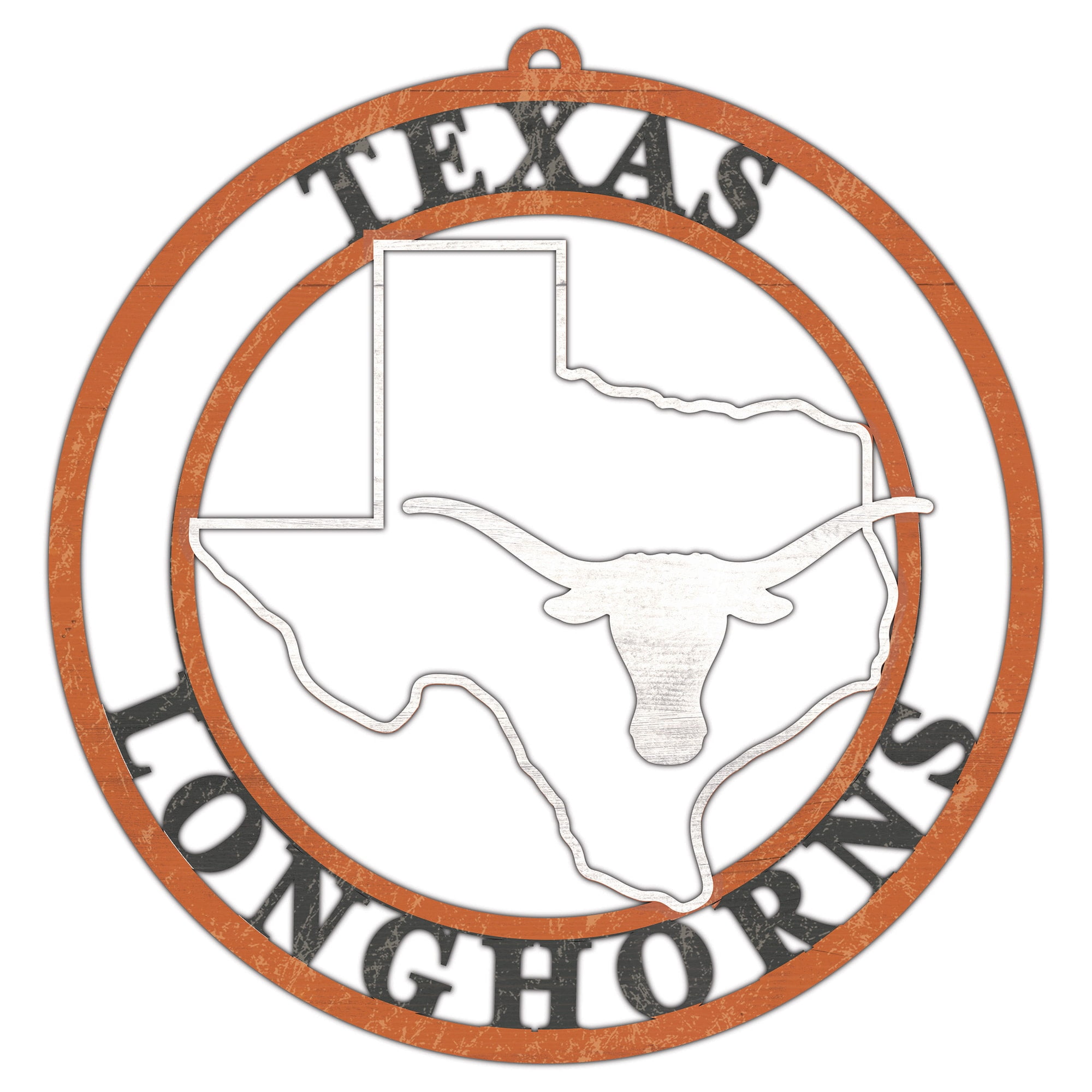 Texas Longhorns 16'' Team Color Logo Cutout - Walmart.com