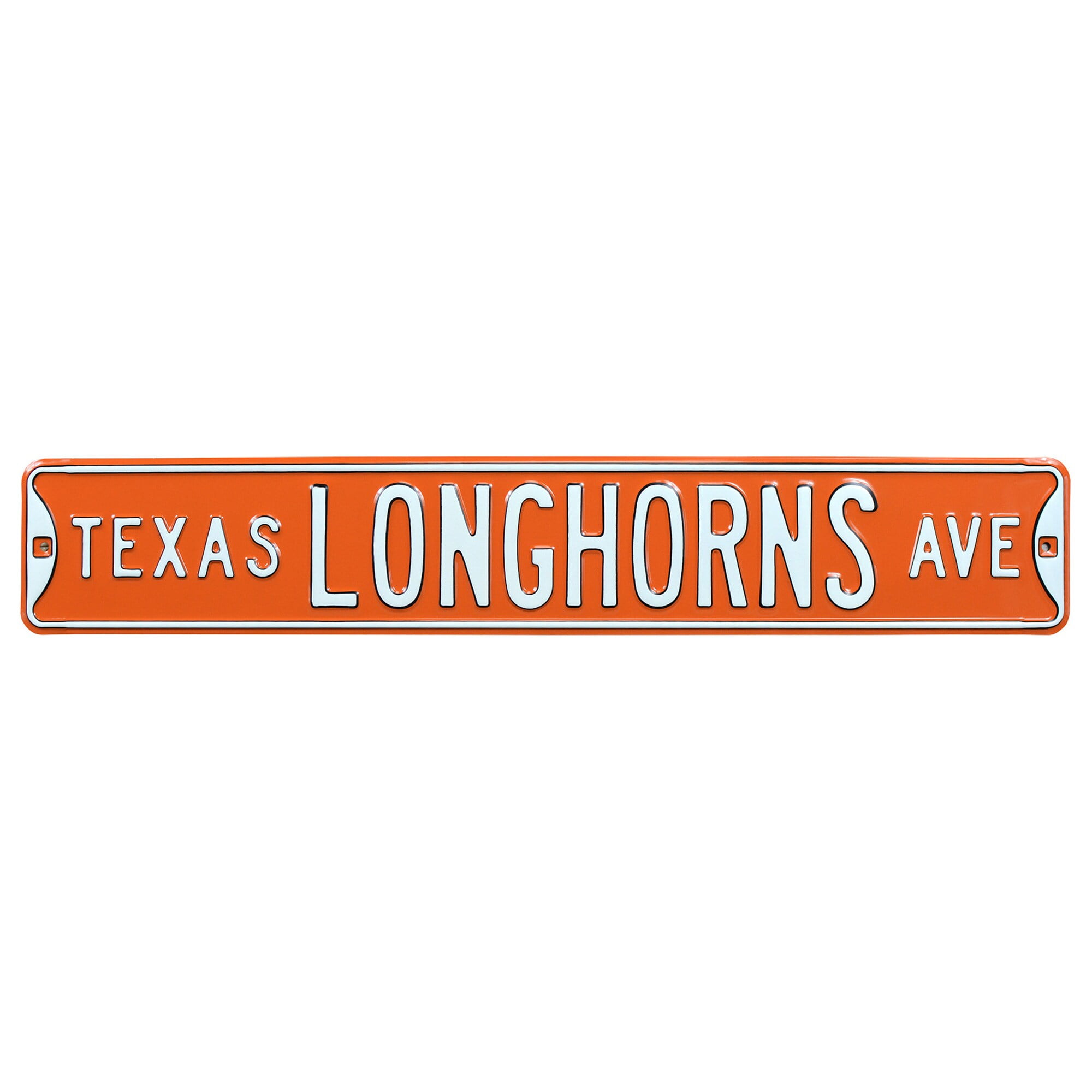 Texas Longhorns 6'' x 36'' Steel Street Sign - Walmart.com