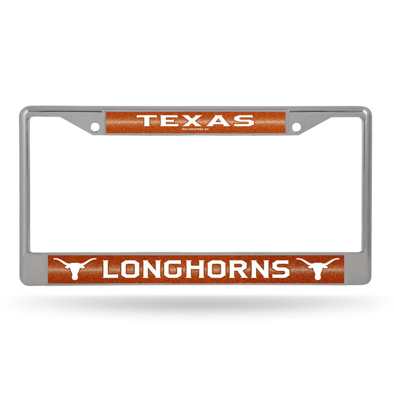 Texas Longhorns Glitter Chrome License Plate Frame - Walmart.com