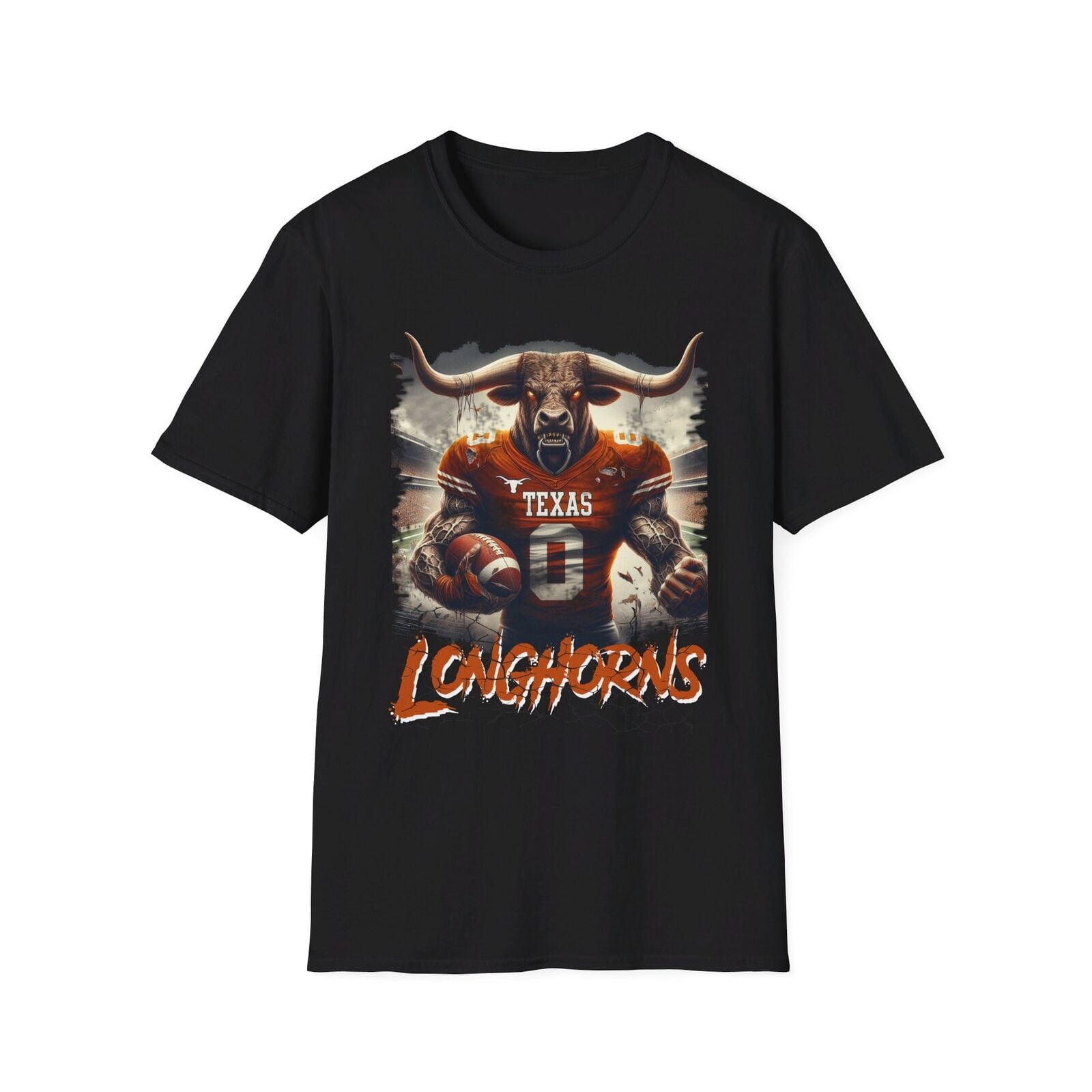 Texas Longhorns Horror Mashup Shirt - Hook 'Em with a Frightful Twist ...