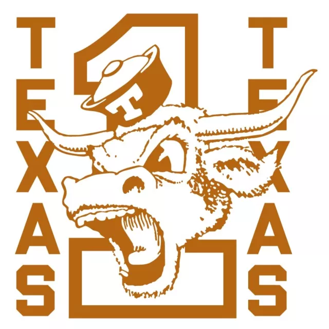 Texas Longhorns Logo Sticker Baseball Sticker, Football Sticker ...