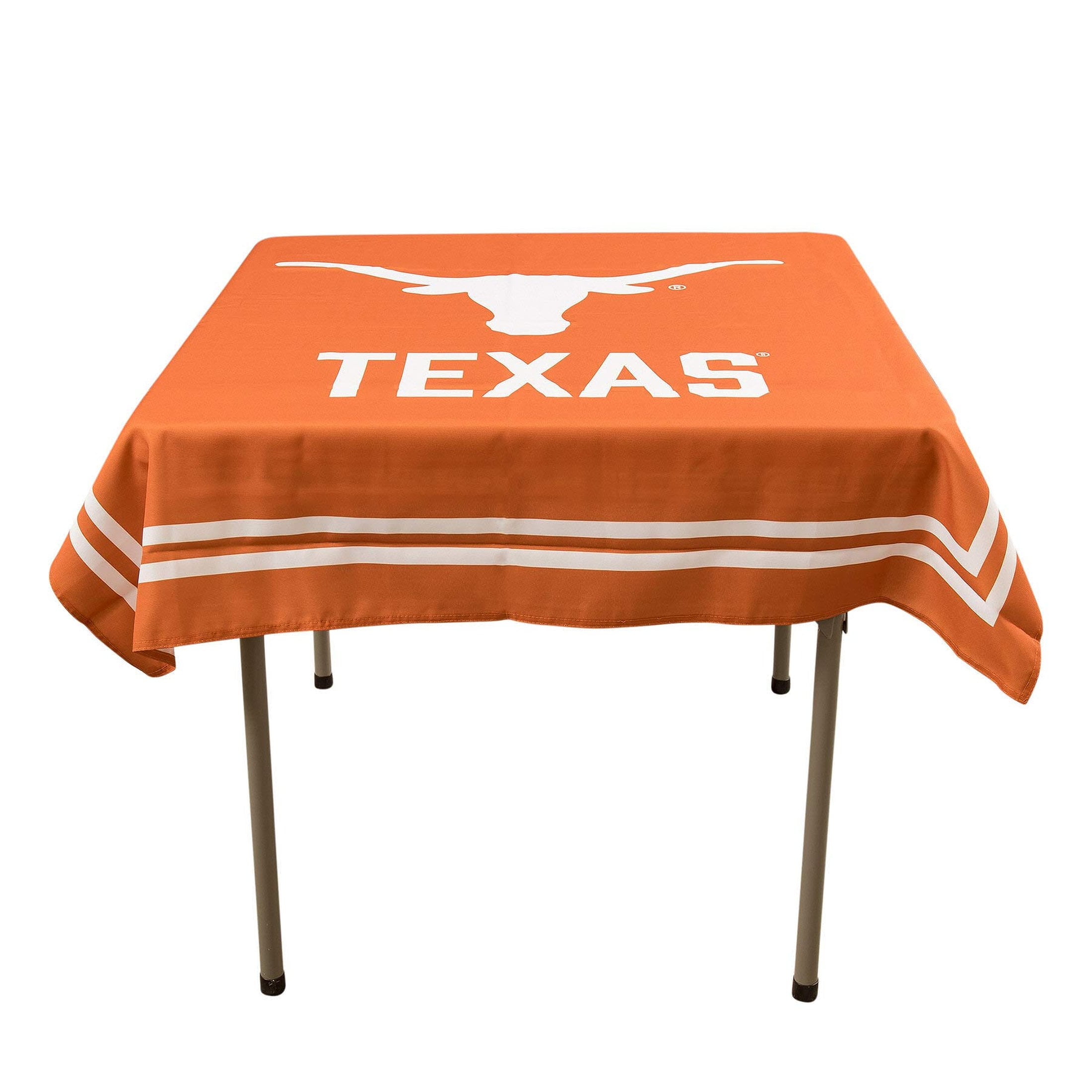 Texas Longhorns Logo Tablecloth Cover - Officially Licensed NCAA Table ...