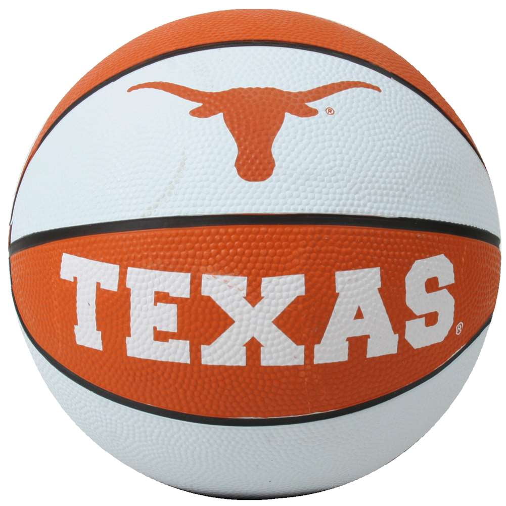 Texas Longhorns Mini Rubber Basketball - Walmart.com