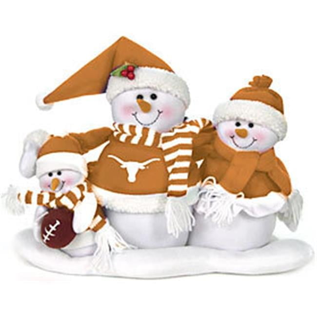 Texas Longhorns Table Top Snow Family - Walmart.com