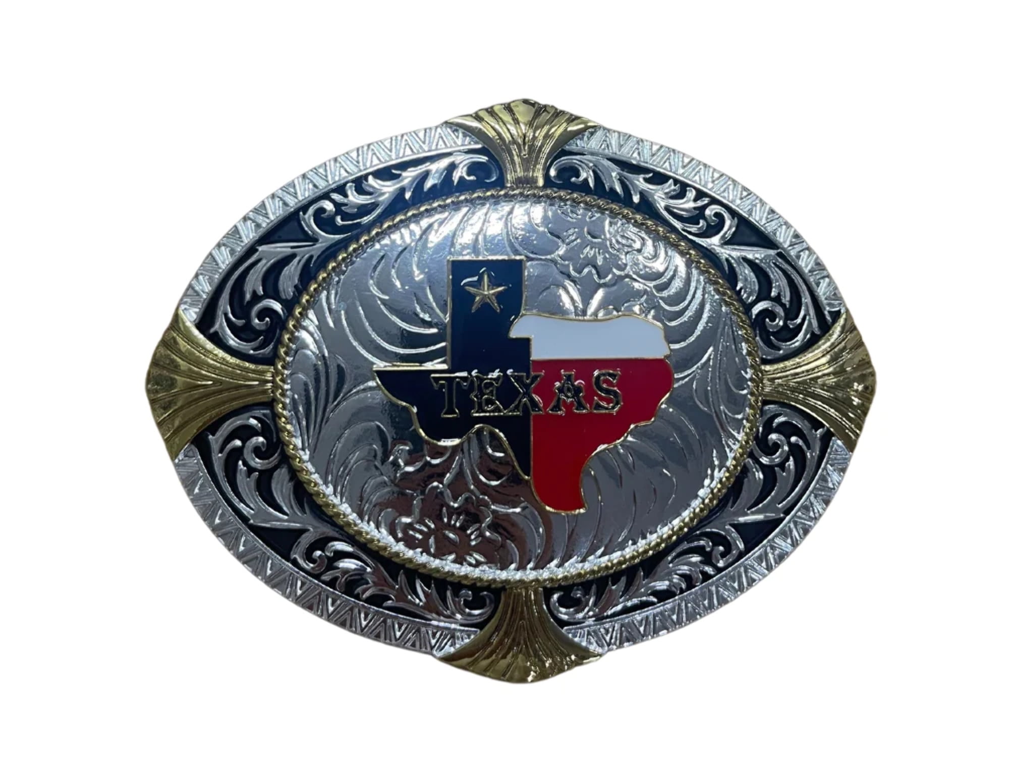 Texas Map Theme Western Rodeo Fashion Unisex Belt Buckles - Walmart.com