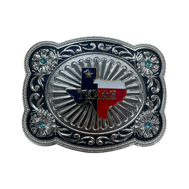 Texas Map Theme Western Rodeo Fashion Unisex Belt Buckles - Walmart.com