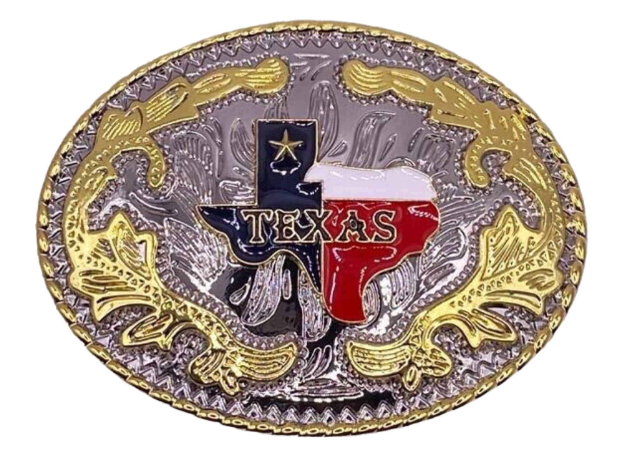 Texas Map Theme Western Rodeo Fashion Unisex Belt Buckles - Walmart.com