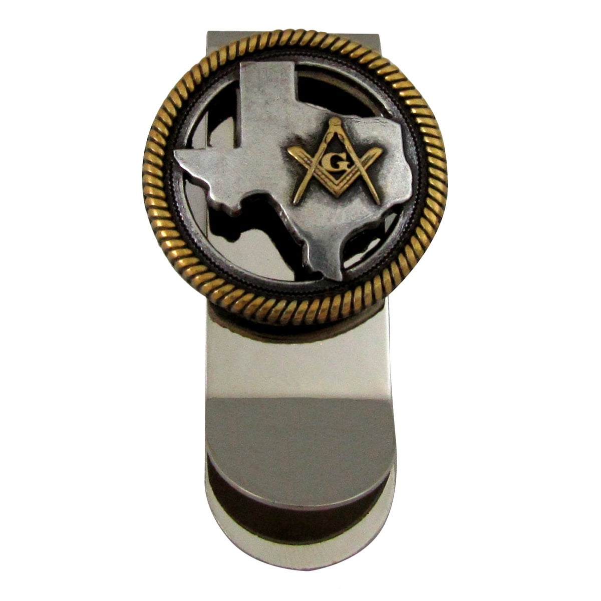 Texas Masonic Mens Credit Card Holder Freemason Money Clip - Walmart.com