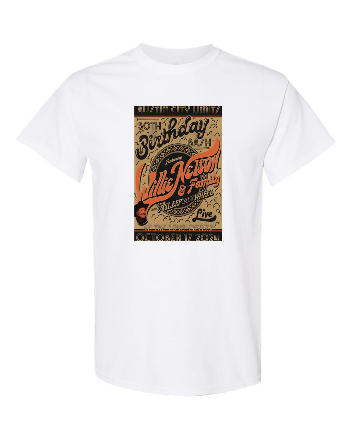 Texas Music Graphic With Stage Poster Style And Throwback Show Vibe T-Shirt, for men & women, up ...