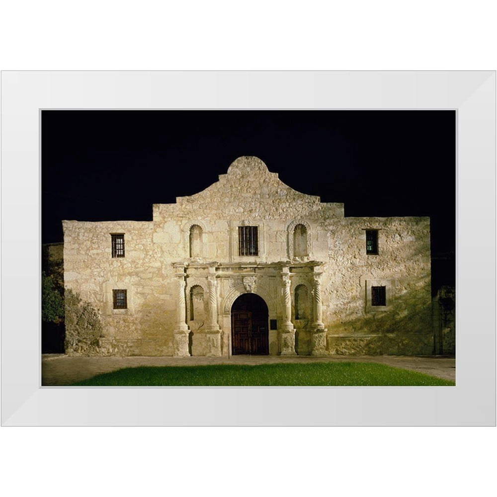 Texas Picture Archive 18x13 White Modern Wood Framed Museum Art Print ...