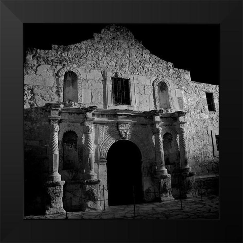 Texas Picture Archive 20x20 Black Modern Framed Museum Art Print Titled ...