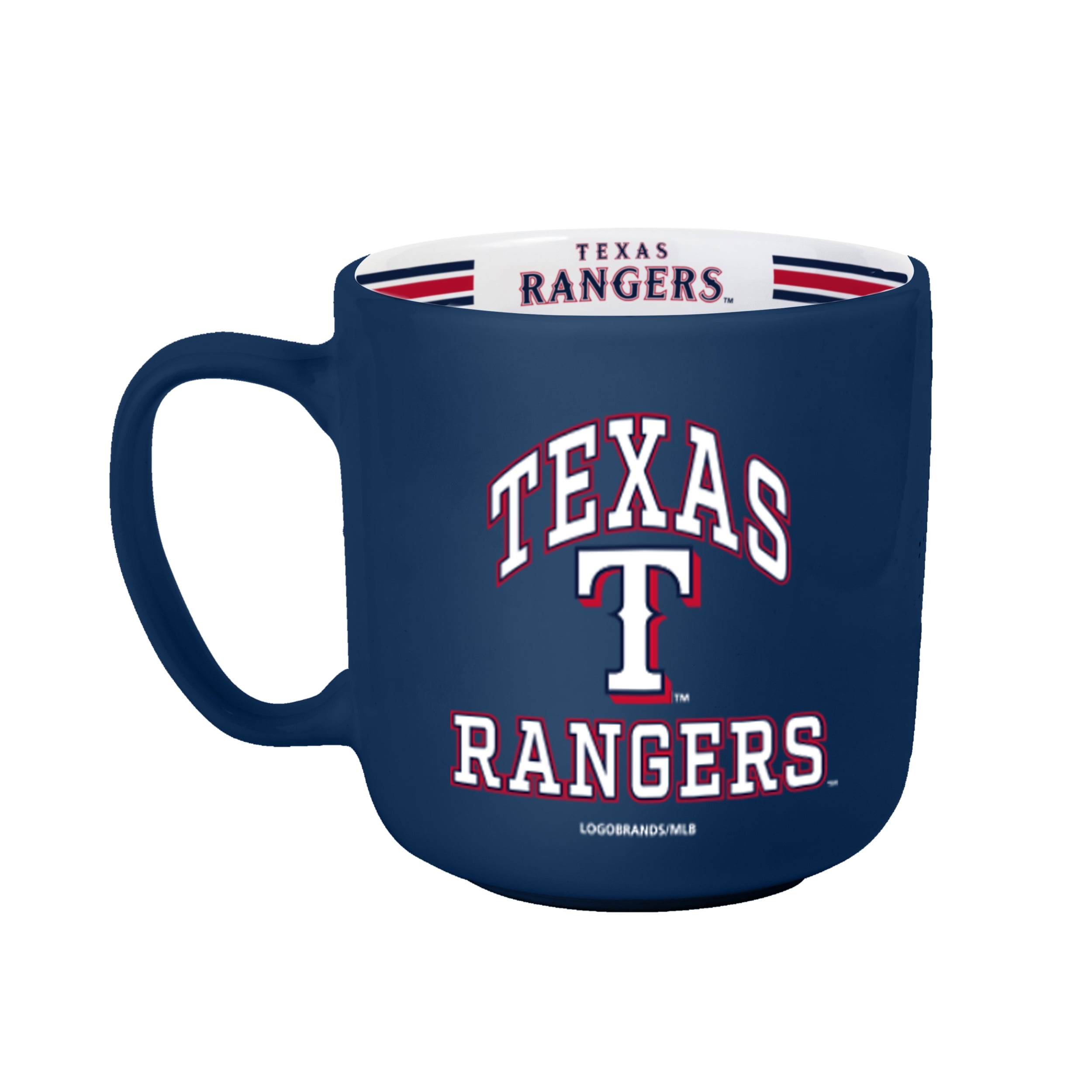 Texas Rangers 15oz Stripe Mug - Walmart.com
