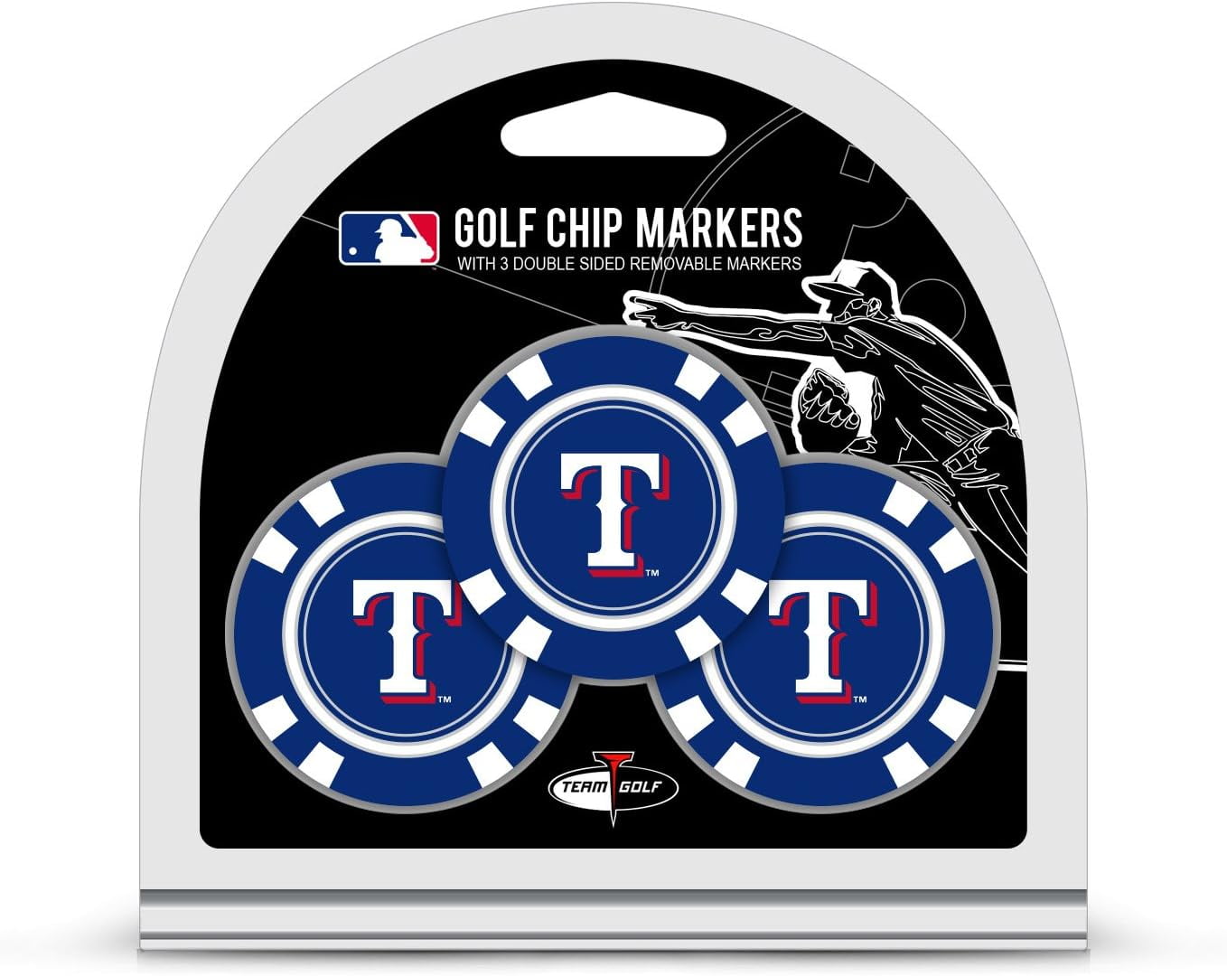 Texas Rangers Golf Chip with Marker 3 Pack - Special Order - Walmart.com