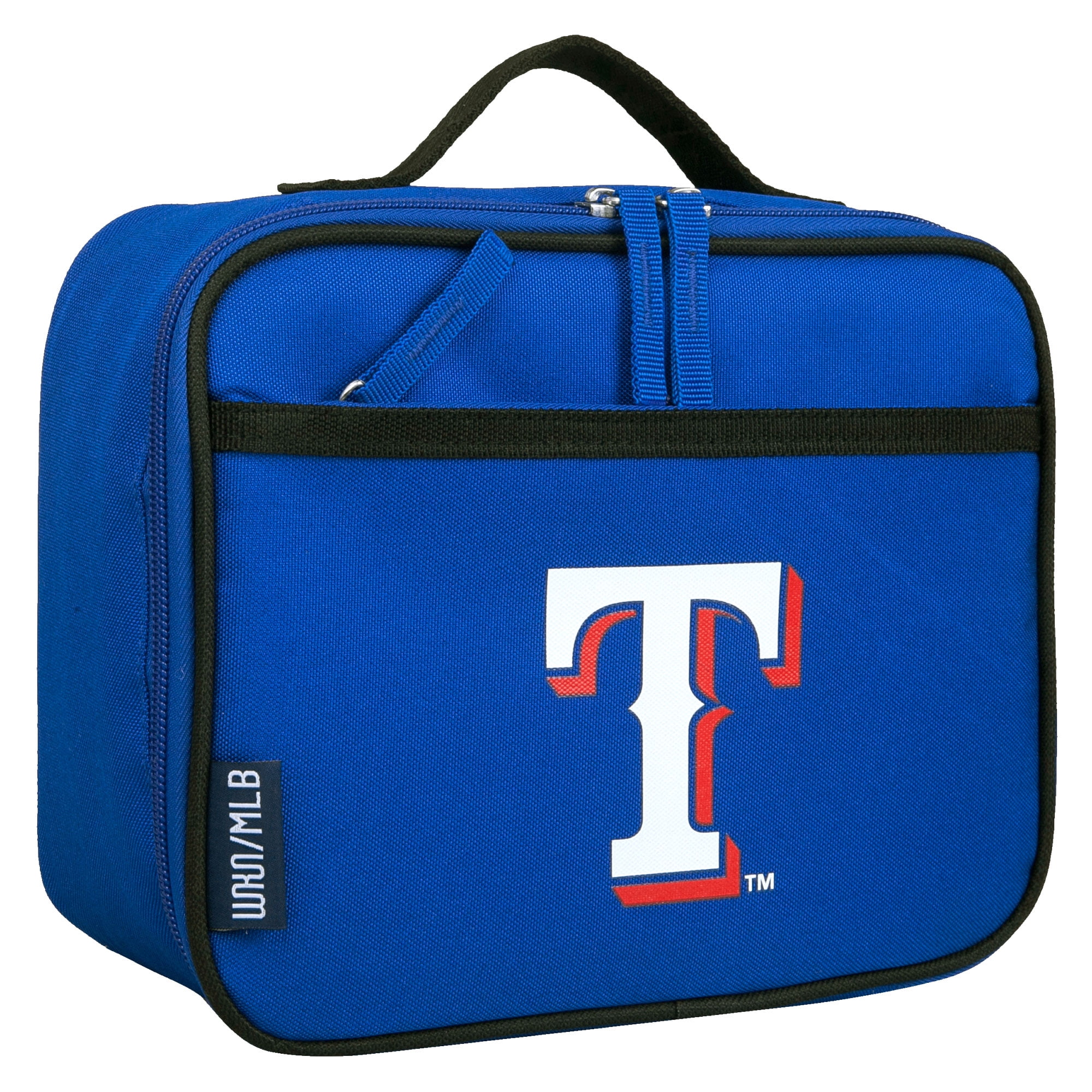 Wildkin Texas Rangers MLB Insulated Lunch Box with Pockets for Utensils ...