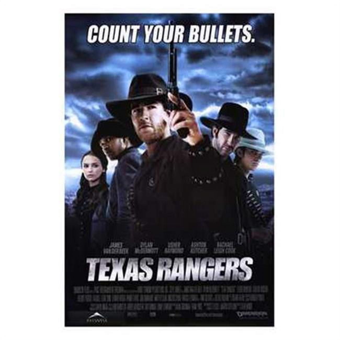 Texas Rangers Movie Poster - 11 x 17 in. - Walmart.com