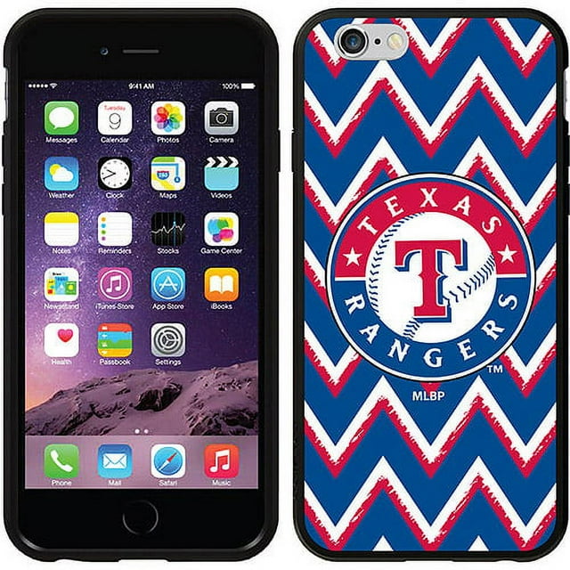 Texas Rangers Sketchy Chevron Design on Apple iPhone 6 Switchback Case ...