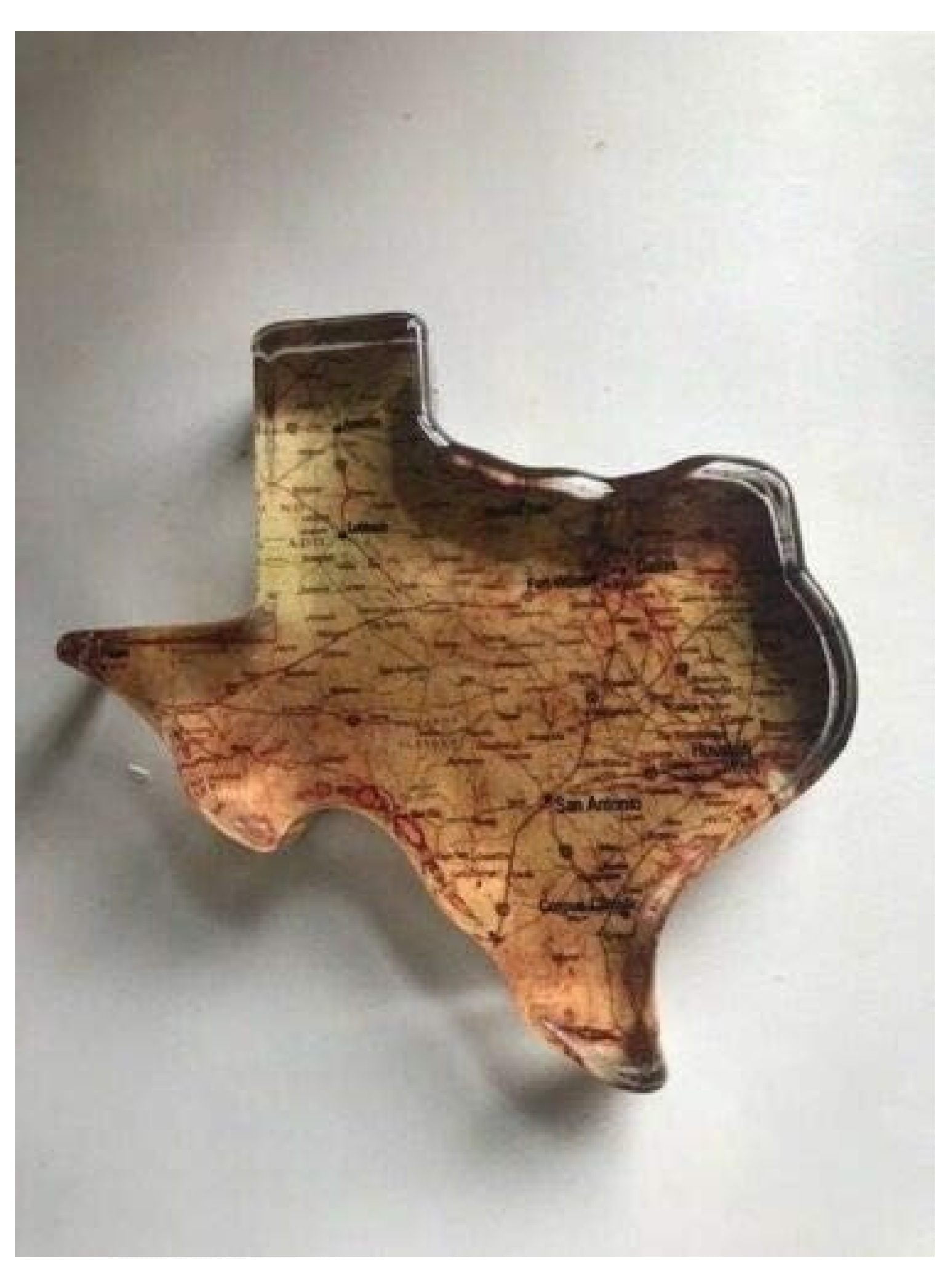 Texas Shape Crystal Paperweight - Walmart.com