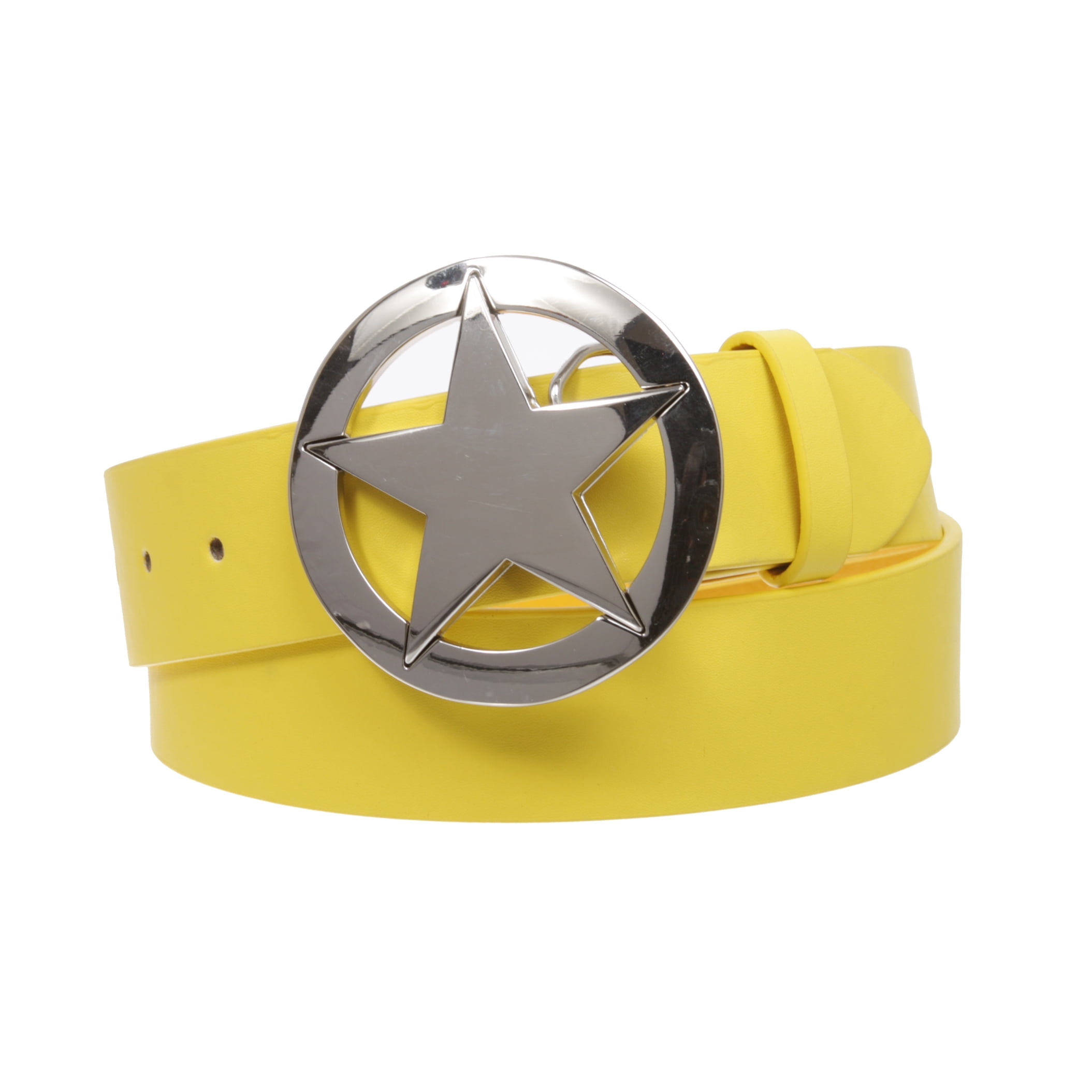 Texas Star Belt & Buckle Combo – PU Leather Snap-On Belt – 19 Colors ...