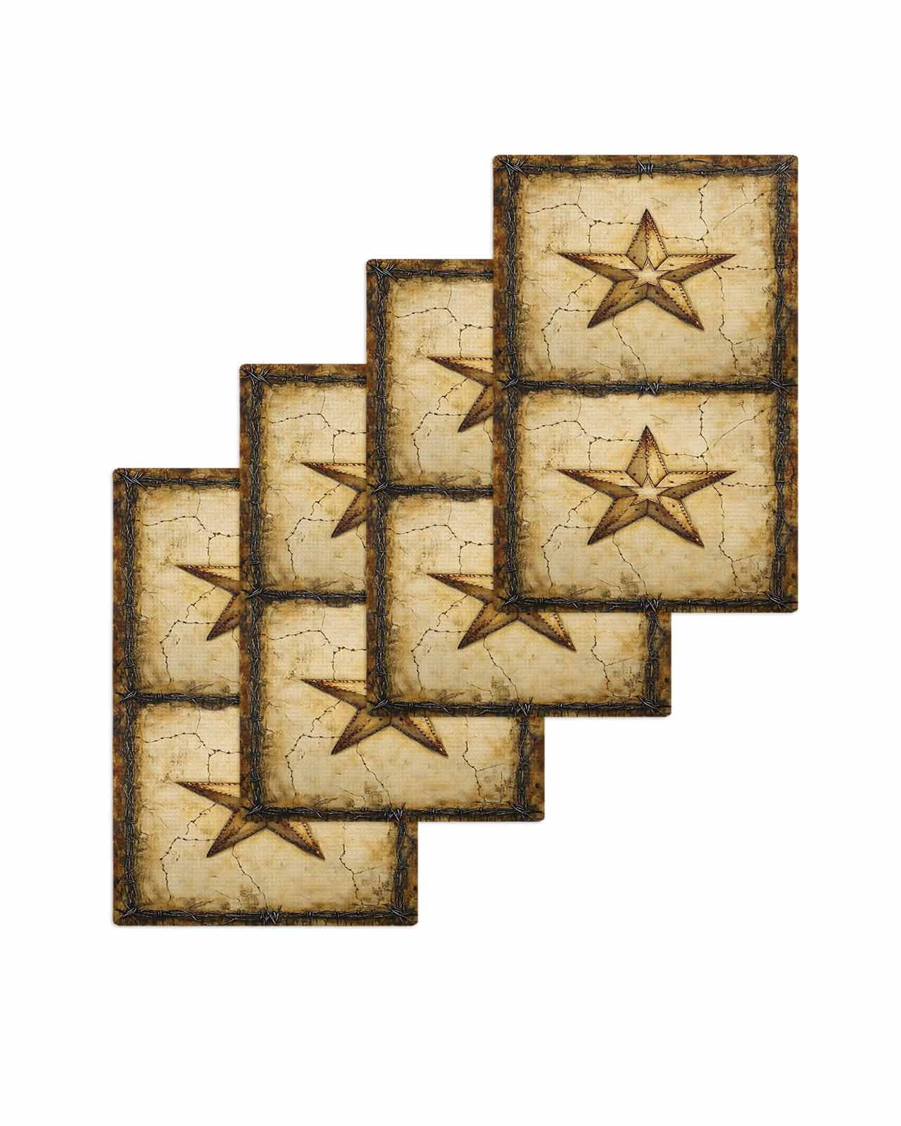 Texas Star Country Kitchen Dish Towels for Drying Dishes Set of 4 ...