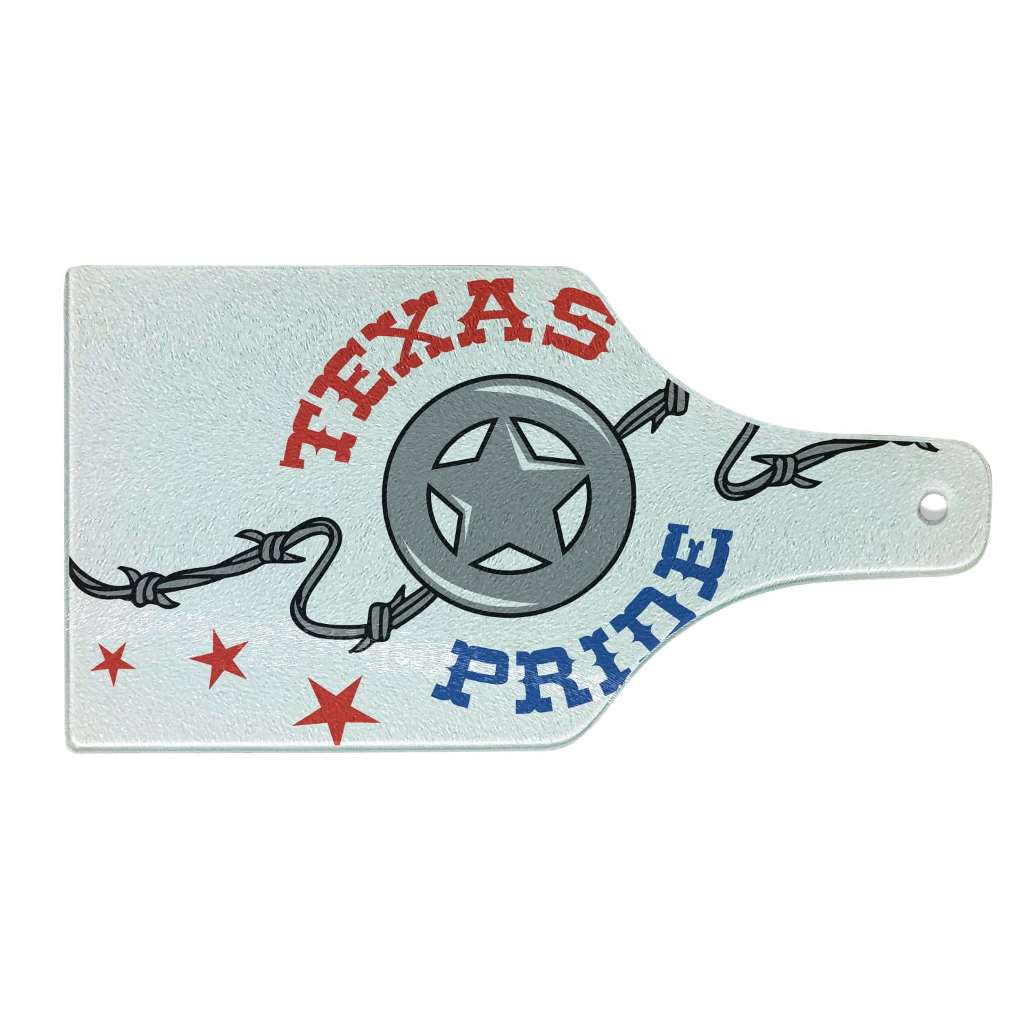 Texas Star Cutting Board, Lone Star and Barb Wire United States of ...