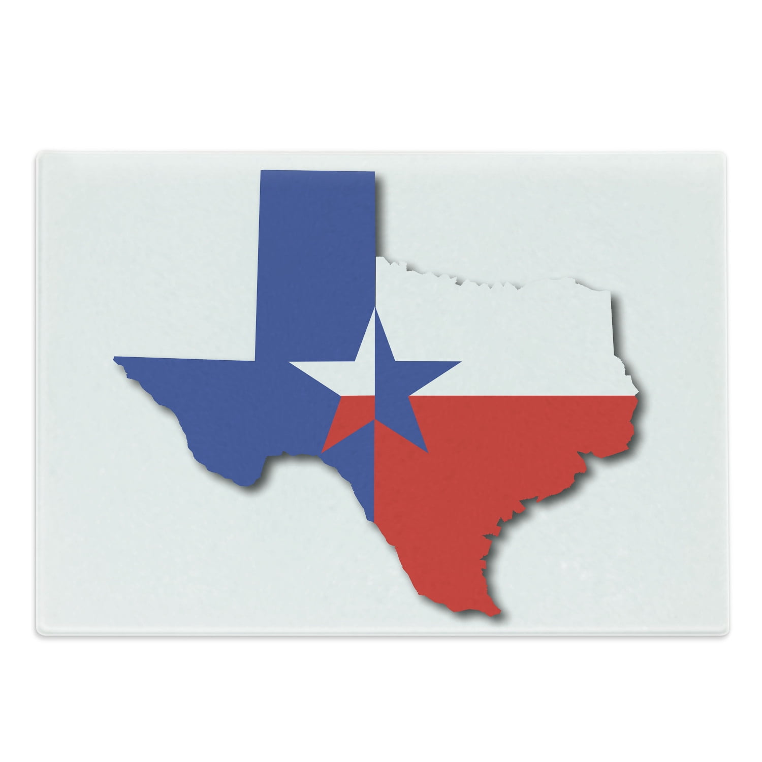Texas Star Cutting Board, Outline of the Texas Map American Southwest ...