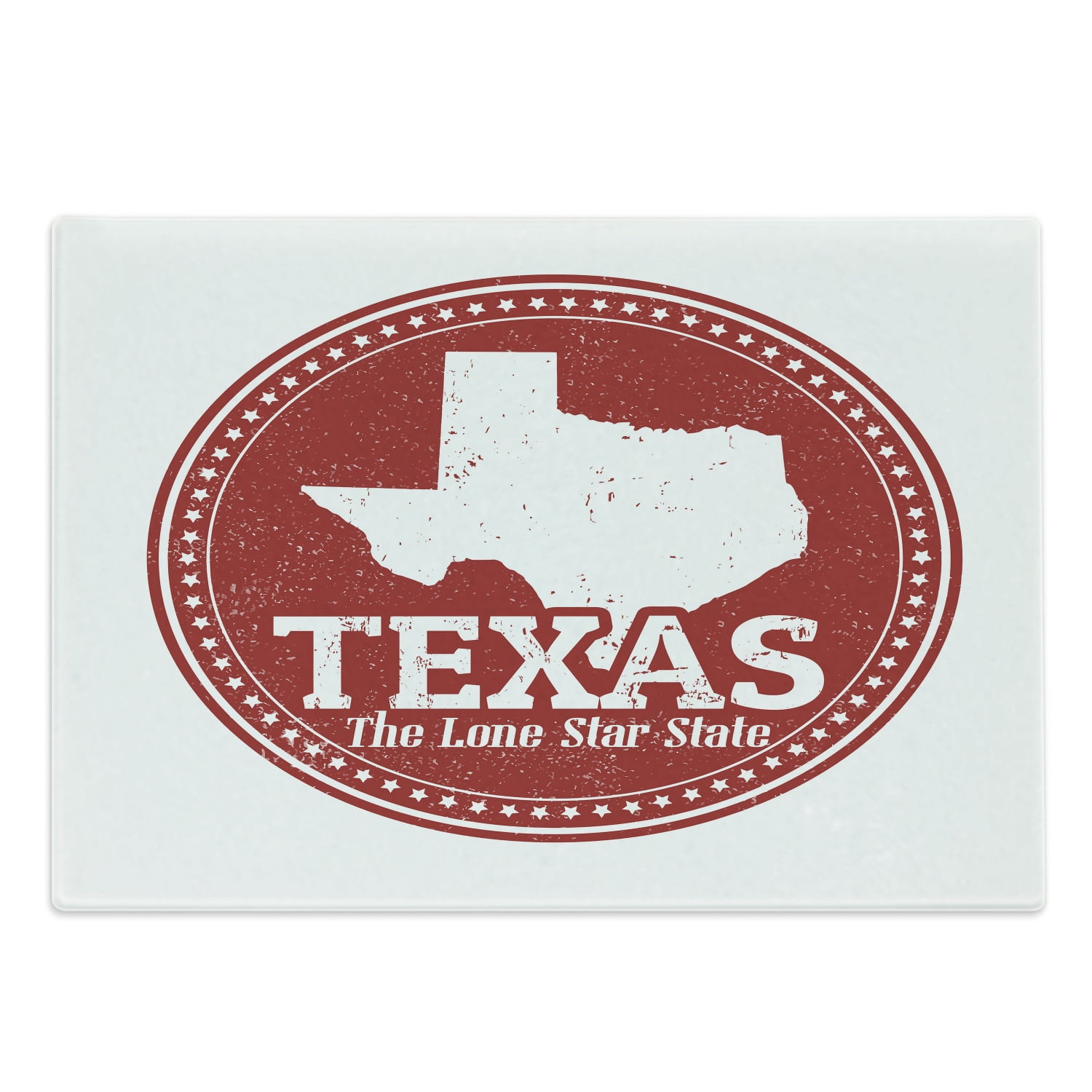 Texas Star Cutting Board, Vintage Stamp Pattern Map and the Lone Star ...