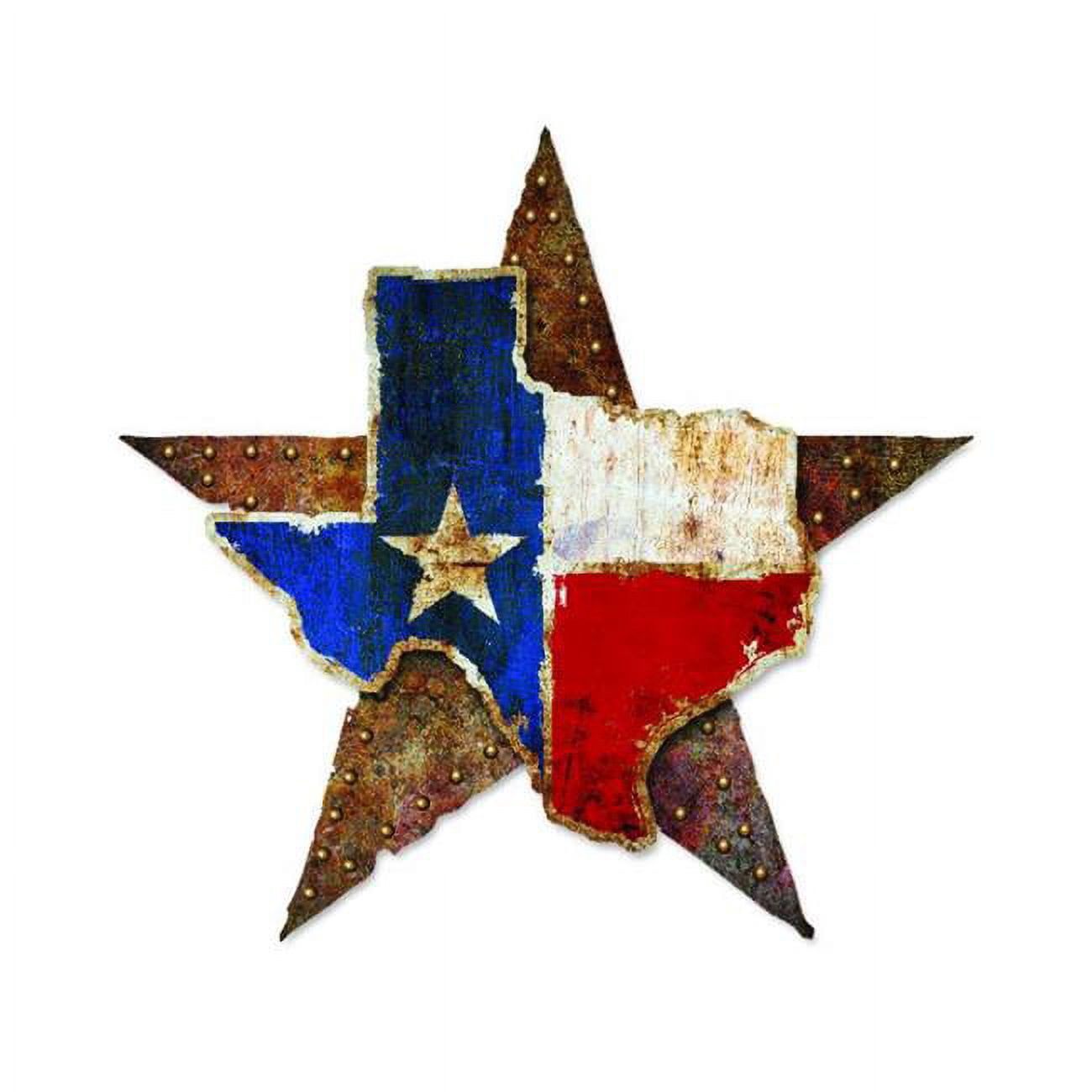 Texas Star Metal Sign - Walmart.com