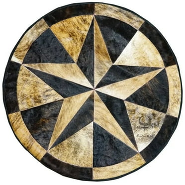Cowhide patchwork rug - Walmart.com