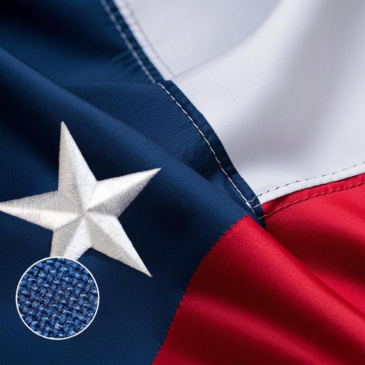 Texas State 5x8 FT Flag, Premium Heavy Duty Outdoor High Wind Nylon ...