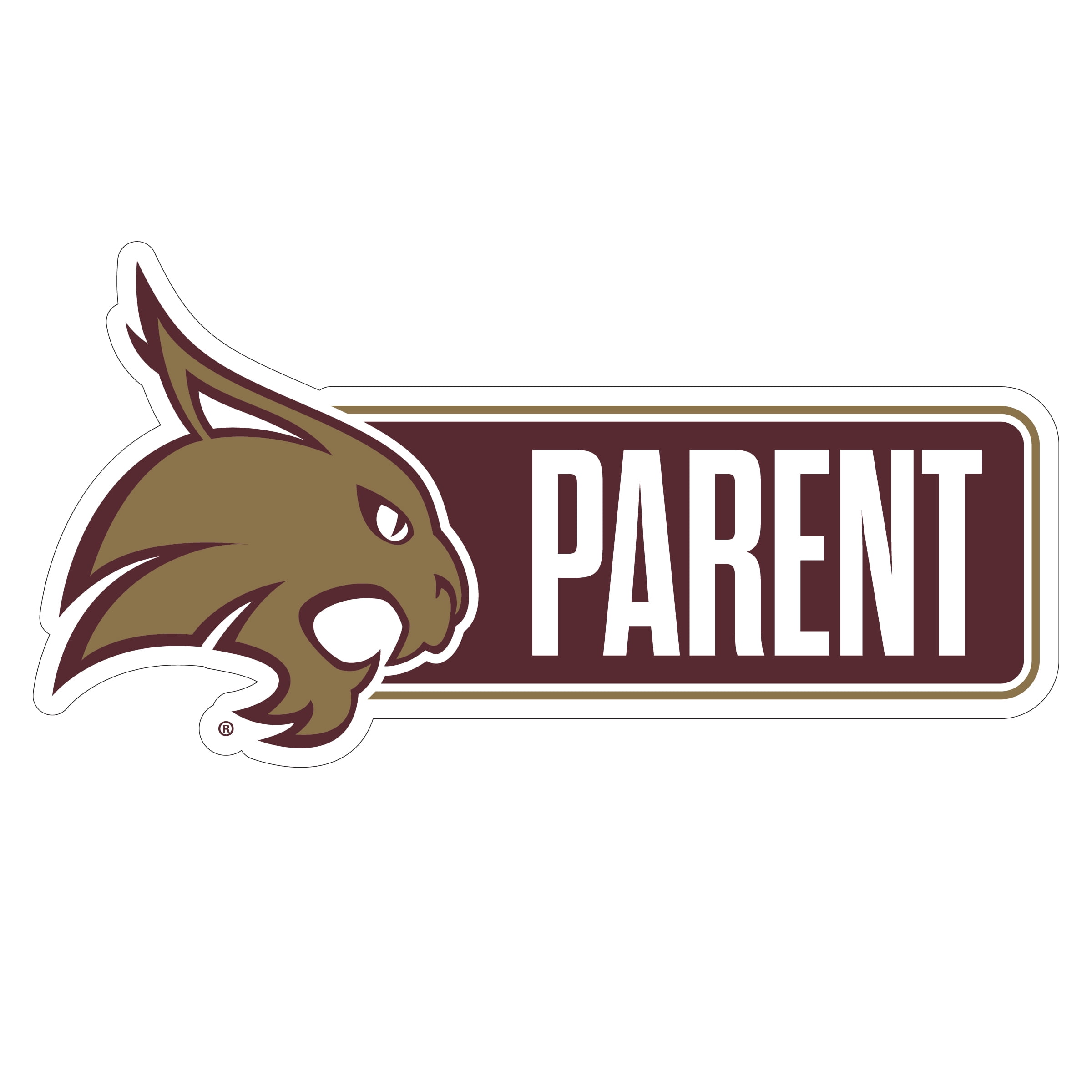 Texas State Bobcats Proud Parent Die Cut Decal Officially Licensed ...