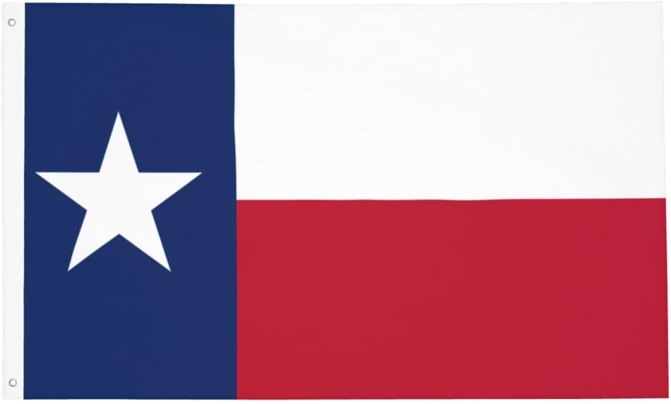 Texas State Flag Banner With Metal Grommets Double Sided Printed Flag ...