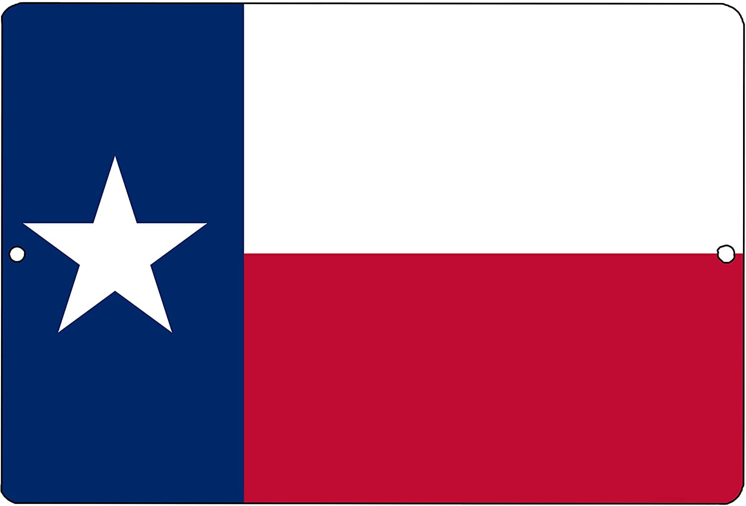 Texas State Flag Metal Tin Sign Wall Decor Man Cave Bar Texans Lone ...
