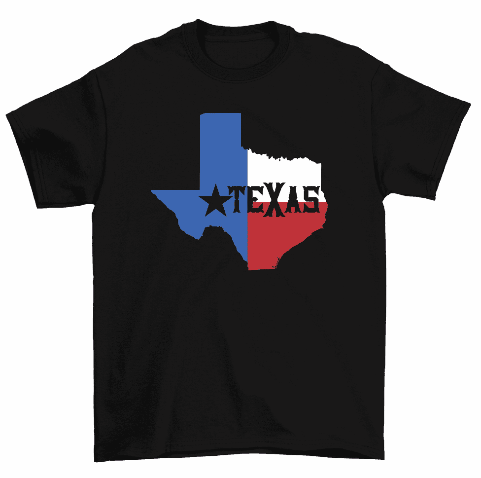 Texas State Flag Texan Pride T-Shirt Men Women Unisex - Walmart.com