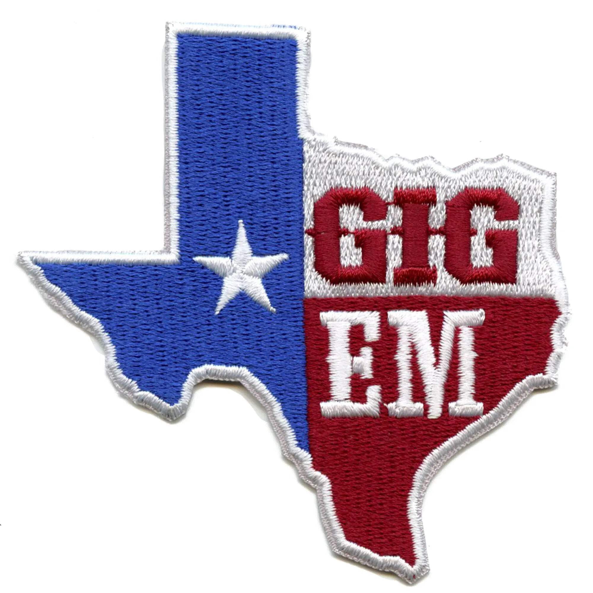 Texas State Gig Em Embroidered Iron On Patch - Walmart.com