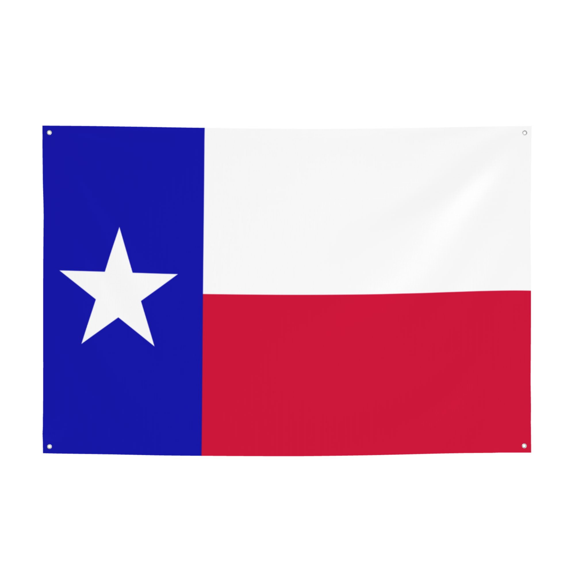 Texas State Lone Star Flag Sign Banner, Hanging Banners Backdrop ...