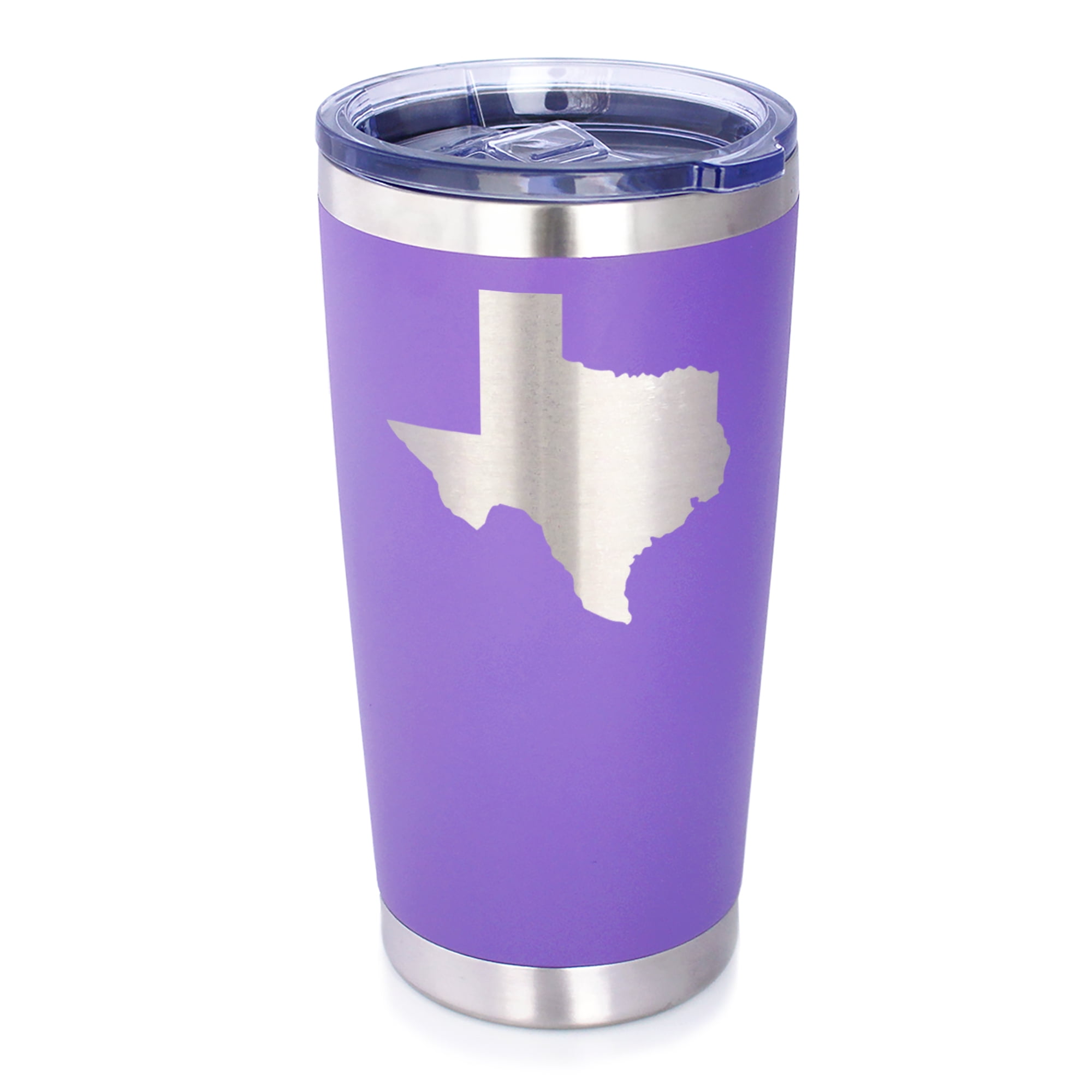 Bevvee Insulated Travel Tumbler 20 oz State Of Texas Texas Enthusiast ...