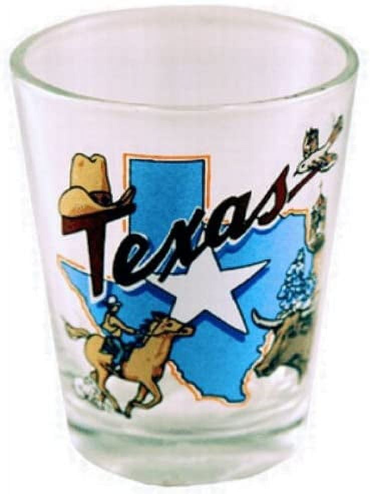Texas State & Star Shot Glass ctm - Walmart.com