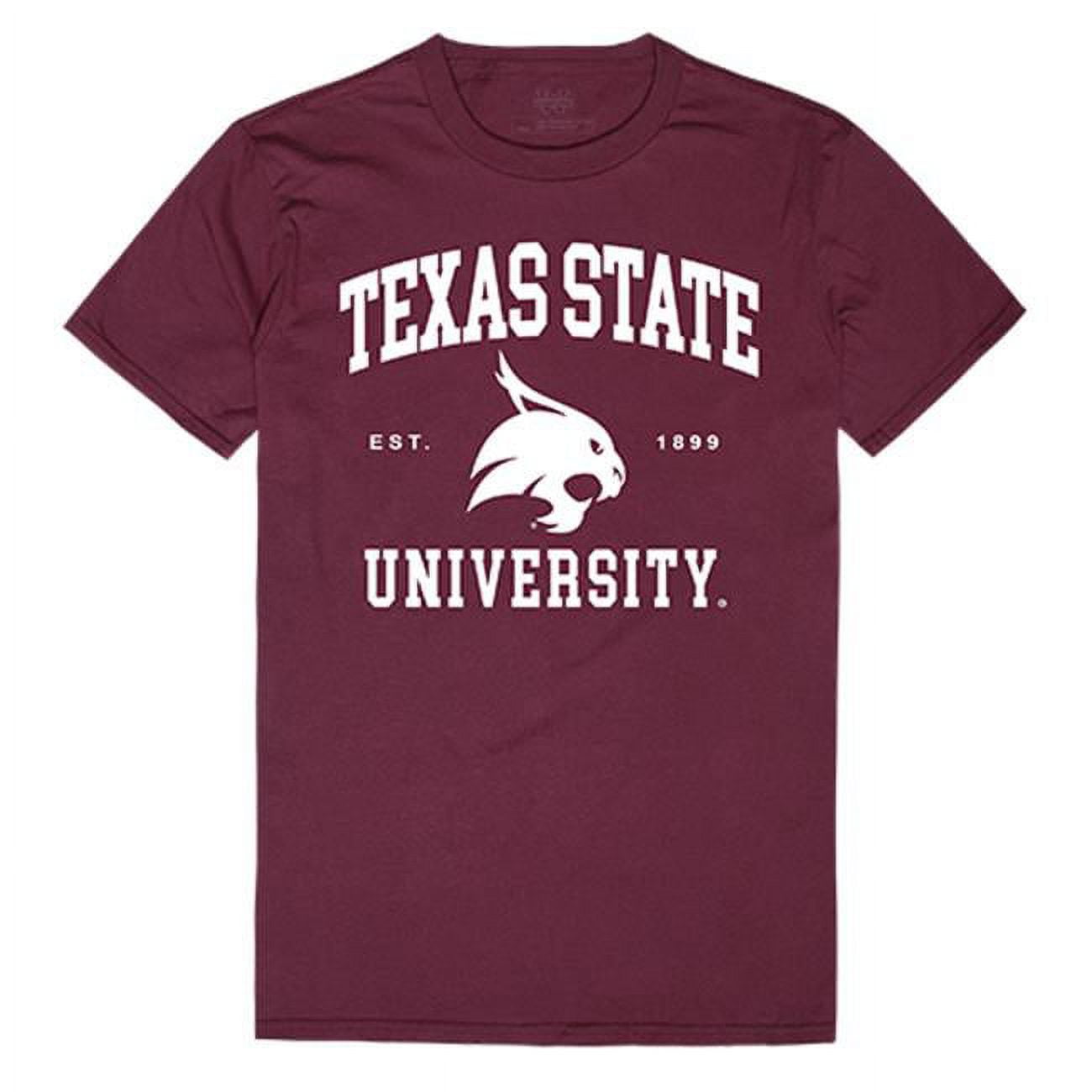 Texas State University Seal Tee - Maroon - Small - Walmart.com