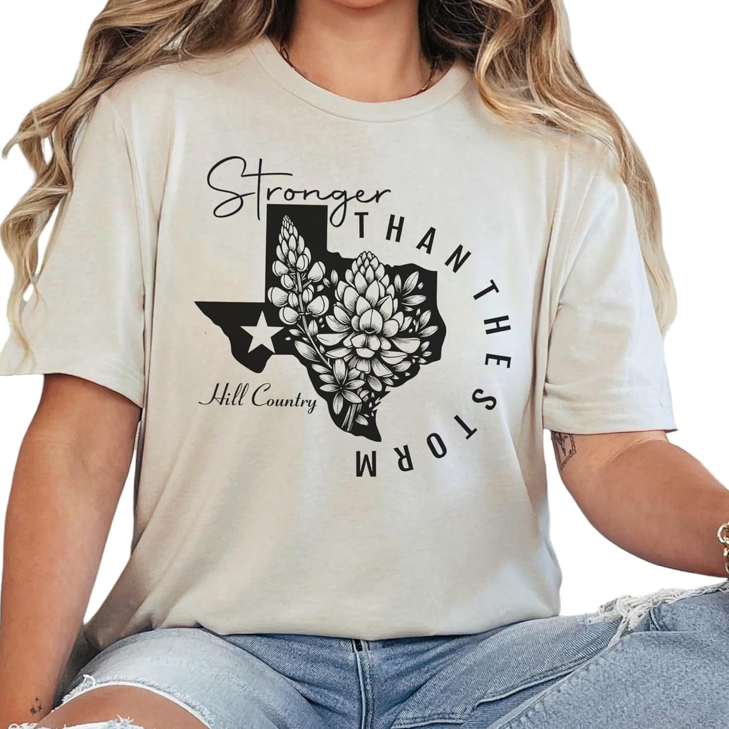 Texas Strong Flood Disaster Relief T-Shirt, Hill Country Flooding ...